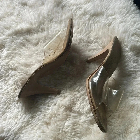 Shoes | Vintage Clear Barbie Heels Size 8 | Poshmark
